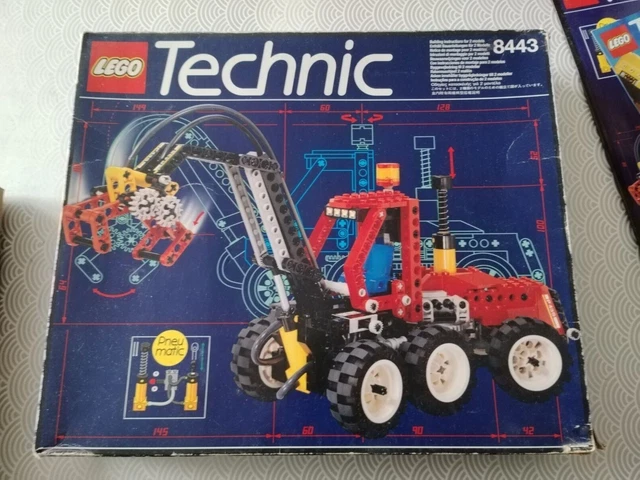 LEGO TECHNIC 8443 Grue pneumatique (1996) Sachet scellés Boîte Ouverte ...