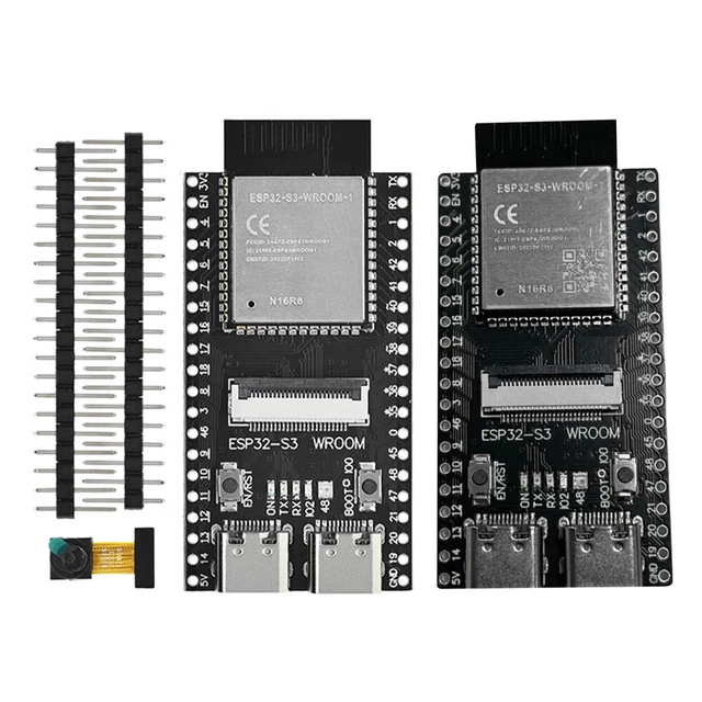 Esp32 S3 Wroom Cam Board Example Projects Wifi Bt Module With Ov2640 Camera 16 99 Picclick Au