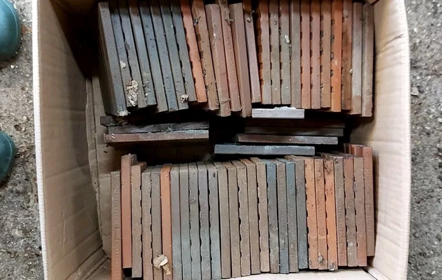 DANIEL PLATT 15X15CM Ceramic floor tiles Quarry Stone Colours X 52 ...