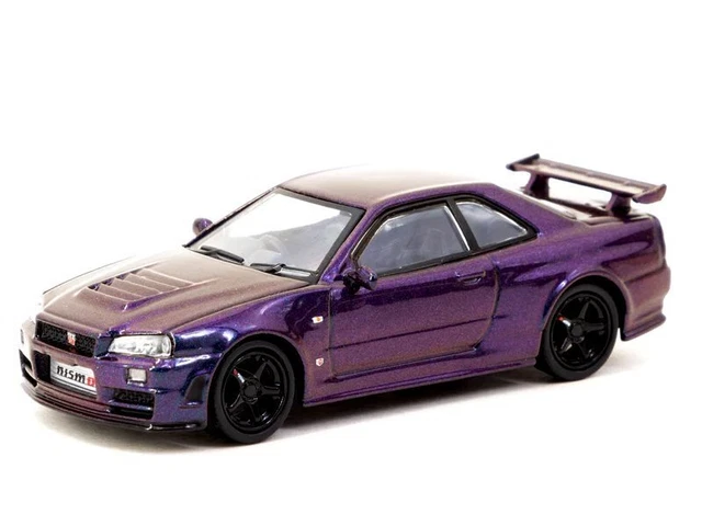 NISSAN SKYLINE GT-R (R34) Nismo Z-tune - Midnight Purple III - SCHUCO 1:64 EUR 28,50 - PicClick FR