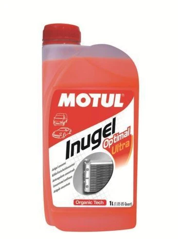 MOTUL INUGEL-54 OPTIMAL ULTRA RED ANTIFREEZE Lt. 1 CAR ANTIFREEZE ...