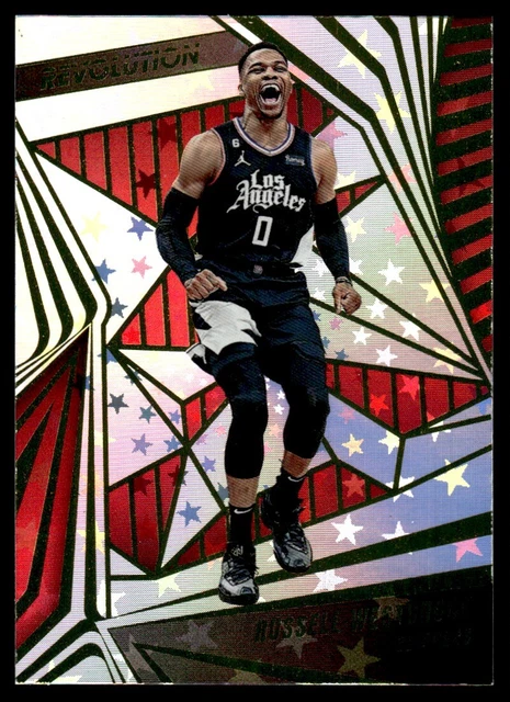 Tondeuses Russell Westbrook 2023 24 Panini Revolution Astro B8 8 Los