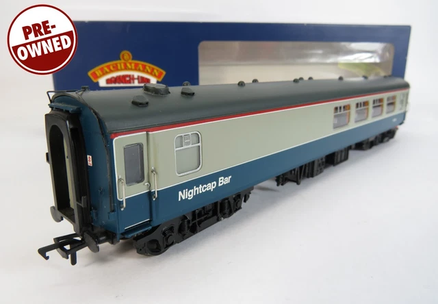 OO GAUGE BACHMANN 39-321 BR MK1 Pullman Bar 2nd Blue & Grey Coach ...