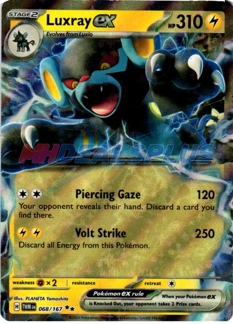 POKÉMON TWILIGHT MASQUERADE Luxray EX nuovo raro 068 EUR 2,22 - PicClick IT