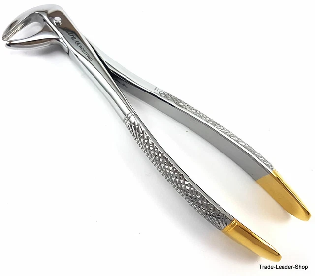 EXTRAKTIONSZANGE NO. 75 Tooth Forceps Maxilla Lower Jaw Molar Dental ...