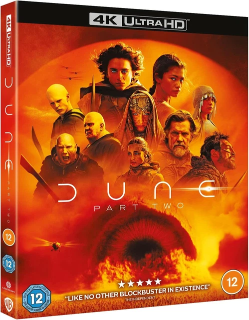 DUNE: PART TWO (2024) Timothée Chalamet Zendaya, Sequel NEW Eu 4K UHD ...