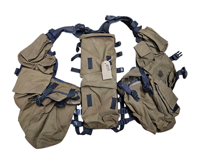 GENUINE SADF SF South African Army M83 Nutria Brown Assault Vest ...