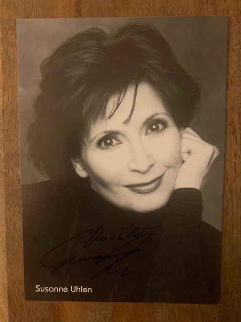 SUSANNE UHLEN AUTOGRAMM Film TV Schauspielerin Regisseurin Potsdam signiert ! EUR 1,90 - PicClick DE