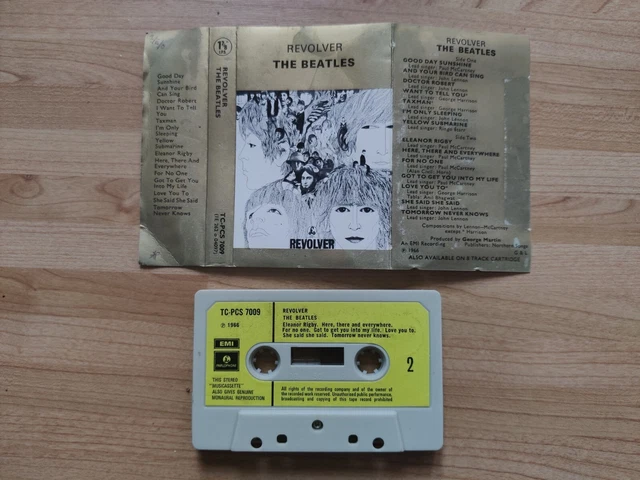 THE BEATLES - Revolver - Cassette Album -1966 - ORIGINAL - tested ...