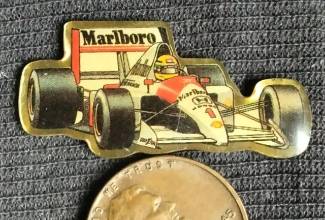 FORMULA 1 MCLAREN Honda Racing Team Ayrton Senna Bolide Racing Car Pin ...