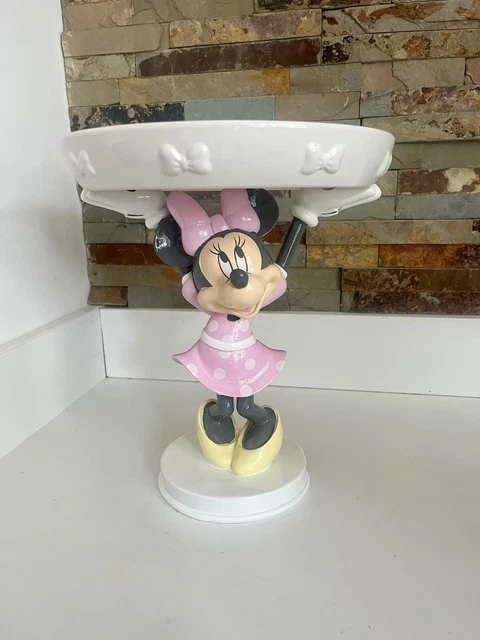 DISNEY MINNIE MOUSE Pink Cake Desert Stand £40.00 - PicClick UK