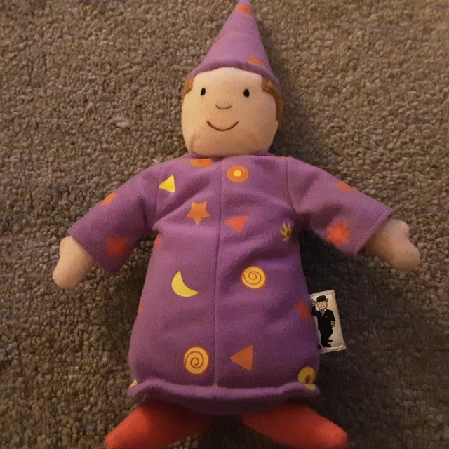 MR BENN VINTAGE 2002 Golden Bear 9” Wizard Plush Toy 12M+ BBC Kids Show ...