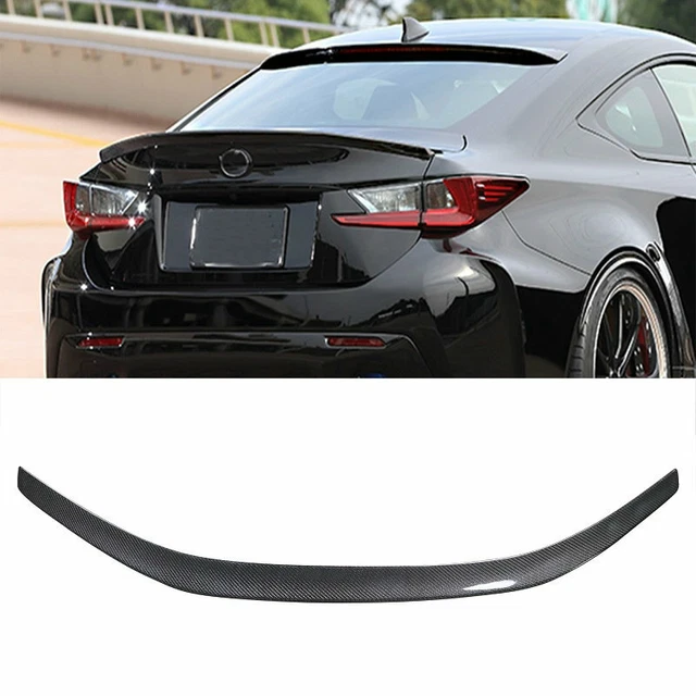 TRD CARBON FIBER REAR TRUNK SPOILER For Lexus RC200t RC300 RC350 F ...