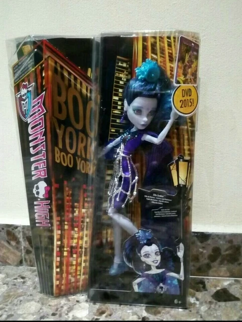 MUÑECA MONSTER HIGH Elle Eedee Hija de Robots Boo York Doll Mattel .New ...