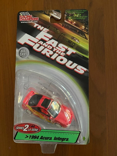 RACING CHAMPIONS FAST Furious ertl Series 2 Integra NO RESERVE diecast ...