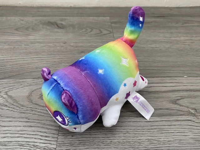 APHMAU MEEMEOWS CELESTIAL Plush Soft Toy Rainbow Cat 6” Rare Litter 4 £ ...