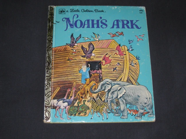 LITTLE GOLDEN BOOK Noah's Ark 2nd printing $3.95 - PicClick