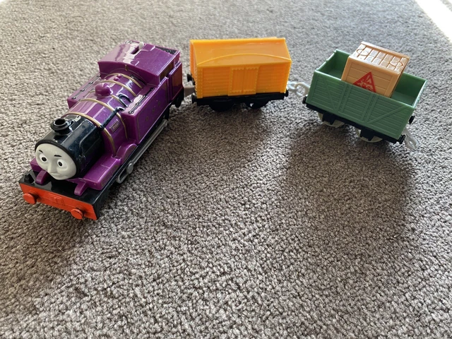 RYAN THOMAS & Friends Trackmaster Engine With Original Trucks And Loads ...