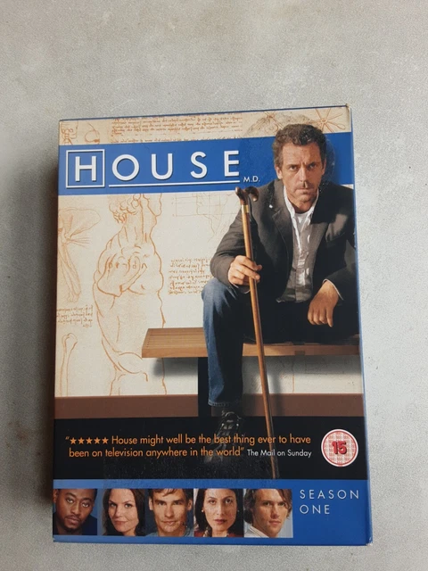 HOUSE - SEASON 1 [DVD] 6 Disc Boxset £1.99 - PicClick UK