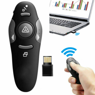 POWER POINT PRESENTATION Remote Wireless USB PPT Presenter Laser ...
