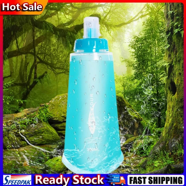 TPU FOLDING SOFT Flask Portable Sports Boiler for Outdoor Camping (Blue ...