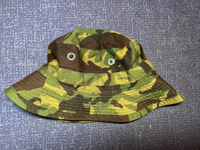 1970/80S DPM CAMO 68 pattern BUSH BOONIE JUNGLE HAT modified FALKLANDS ...