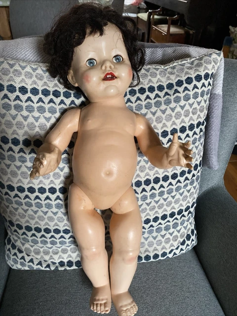 VINTAGE PEDIGREE HARD Plastic Doll Pretty circa 1950s £10.00 - PicClick UK