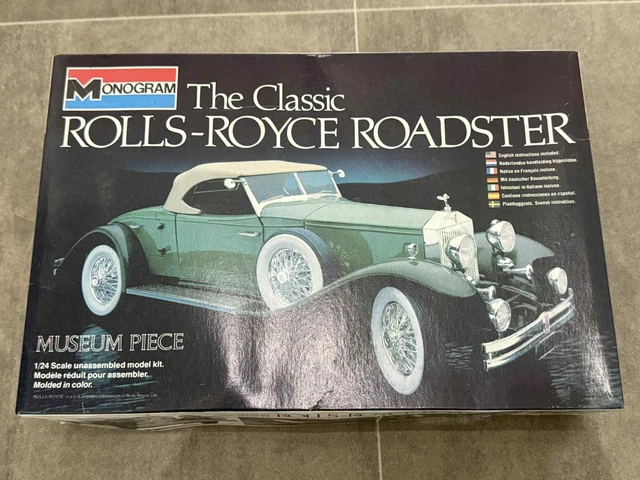 MONOGRAM CLASSIC ROLLS-ROYCE Roadster 1/24 Model Car Kit - Unmade £21. ...