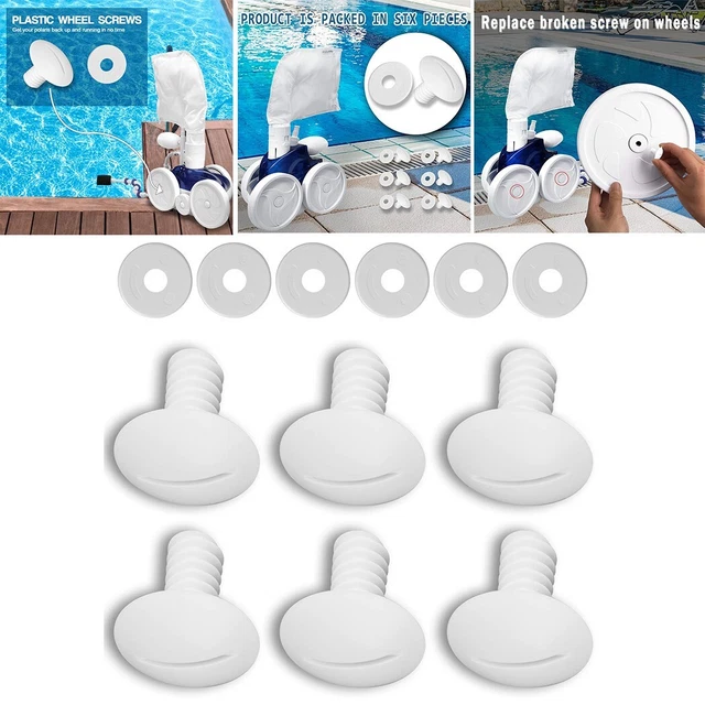 PRACTICAL WHEEL SCREWS Kit Models Pool White 180/280/380 Parts C-55 C55 ...
