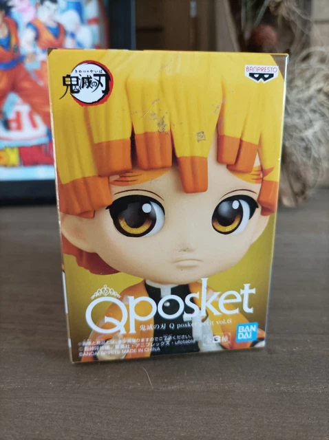 PETITE FIGURINE ZENITSU AGATSUMA Demon Slayer Banpresto Qposket MINI Q Posket EUR 16,00 ...