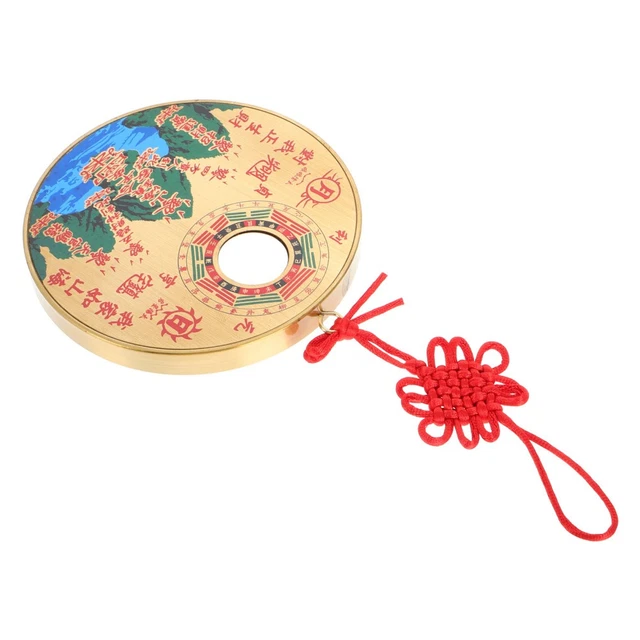 CHINESE ARTIFACTS PROTECTION Charms Bagua Mirror Car Hanging Ornament ...