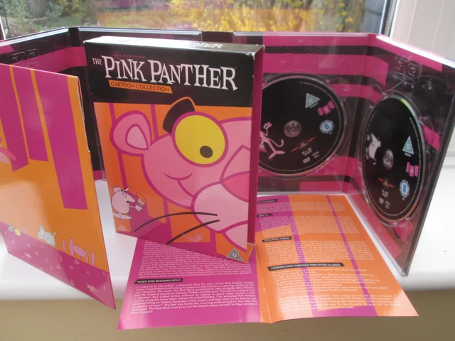 THE PINK PANTHER Cartoon Collection DVD 4 Disc Boxset 124 Cartoons ...