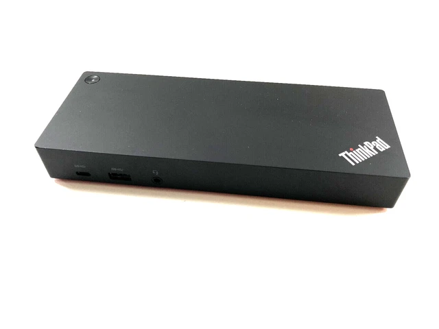DOCK IBRIDO USB-C originale Lenovo ThinkPad tipo 40AF DisplayLink 4k ...