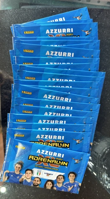 21 BUSTINE CARDS Esselunga Adrenalyn AZZURRI Panini 2024 EUR 26,00 ...