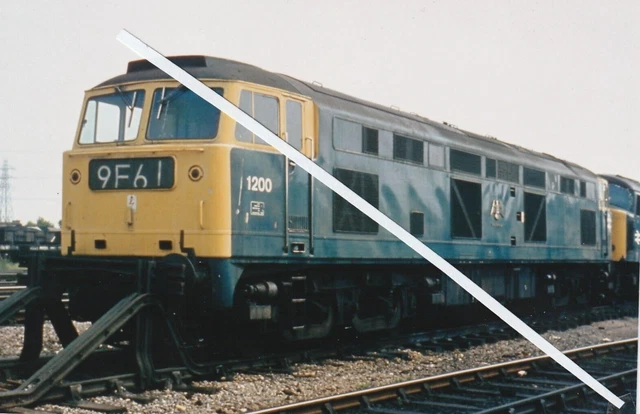 A VIEW OF class 53 1200 "falcon" at ebbw junction in 1973 £1.50 ...
