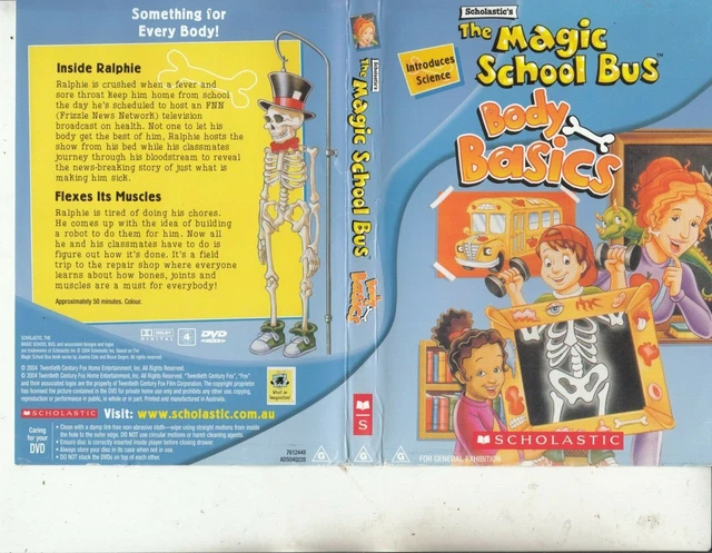 THE MAGIC SCHOOL Bus-Body Basics-2004-Animated TMSB-DVD $24.95 ...