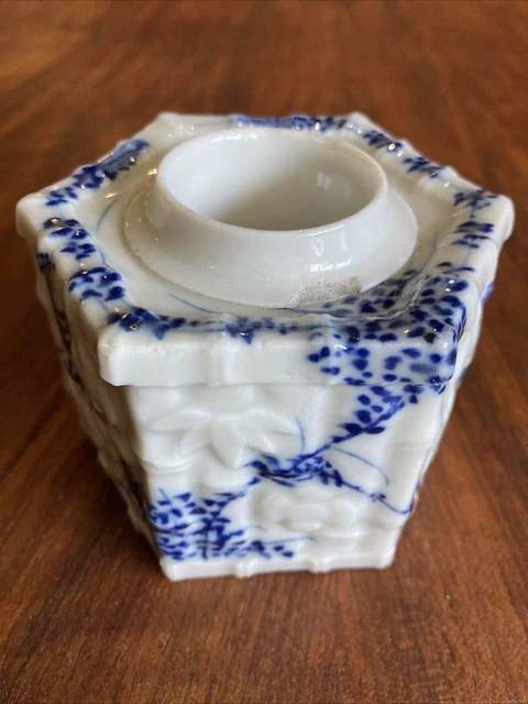 ANTIQUE JAPANESE CHINESE Hexagonal Ink Well £21.52 - PicClick UK