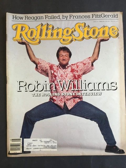 ROLLING STONE MAGAZINE February 25 1988 Robin Williams £8.10 - PicClick UK