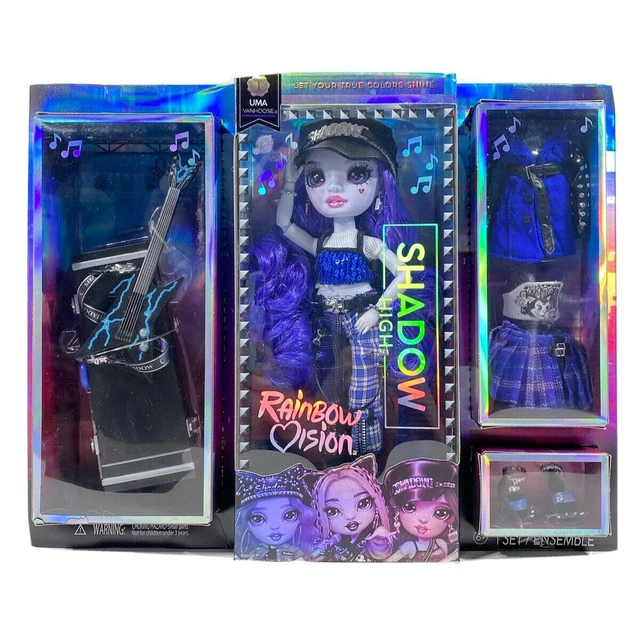 RAINBOW HIGH RAINBOW Vision Neon Shadow Uma Vanhoose Fashion Doll 2022 ...