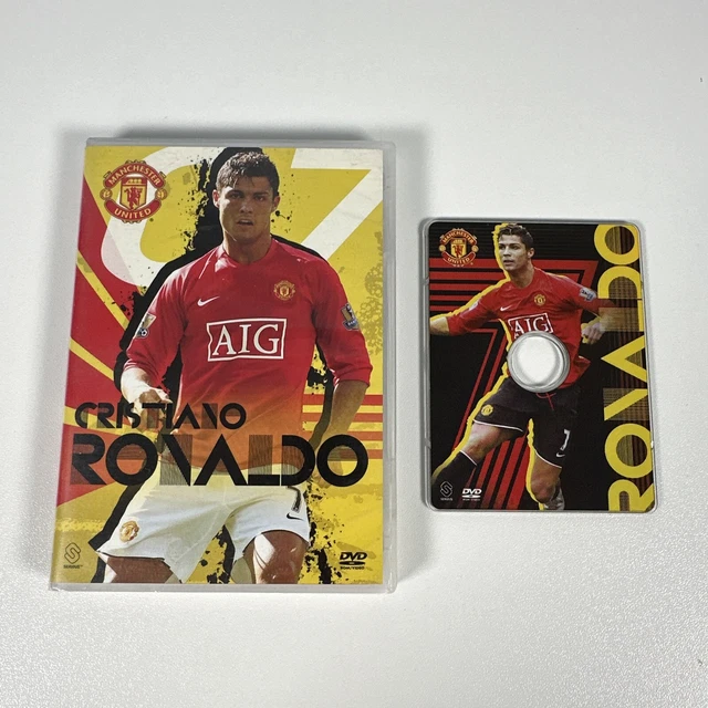 MANCHESTER UNITED 2008 DVD Card Square RARE Collectible Cristiano ...