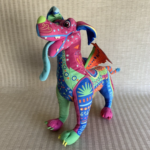 DISNEY PARKS PIXAR Coco Dante Alebrije Plush 17" Spirit Dog Stuffed ...
