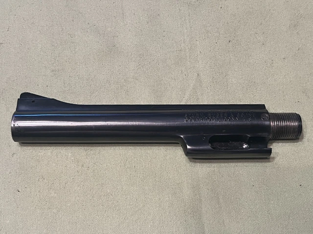 USED RUGER SECURITY Six Barrel .357 Magnum Blued 6” Front Sight Poly ...