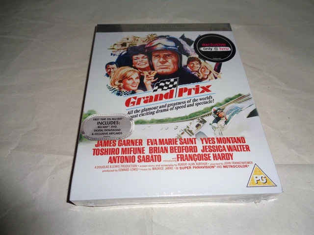 GRAND PRIX JAMES GARNER HMV PREMIUM COLLECTION blu-ray NEW SEALED £41. ...