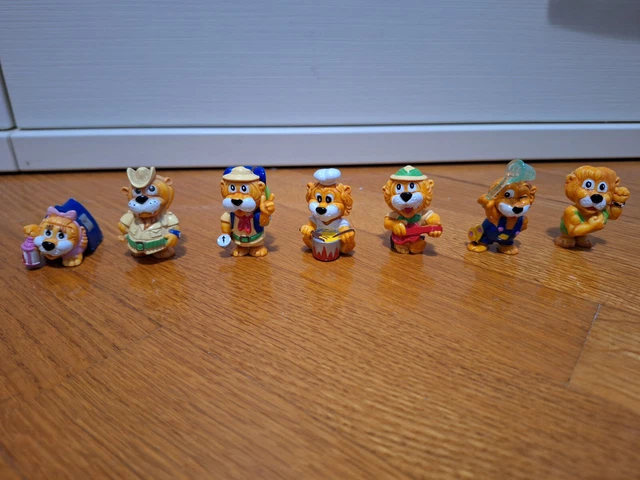 SORPRESINE KINDER FERRERO Serie Leo Venturas - Anni 80-90 - 7 Pezzi ...