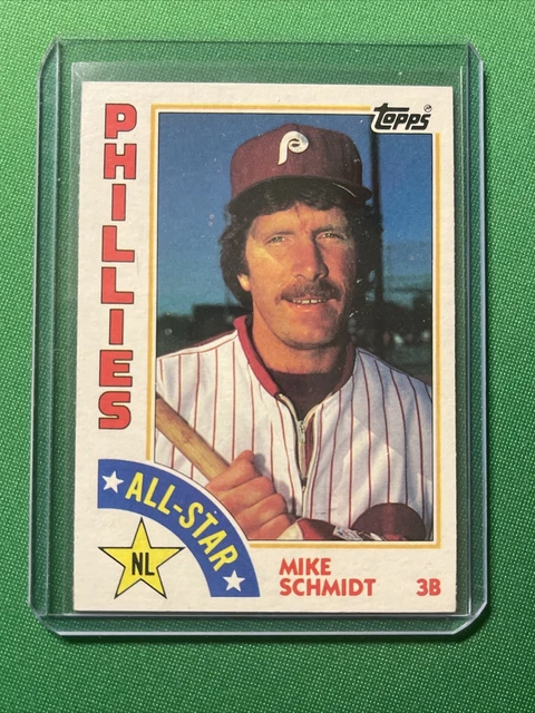 1984 TOPPS MIKE Schmidt HOF NL All-Star Philadelphia Phillies Baseball ...