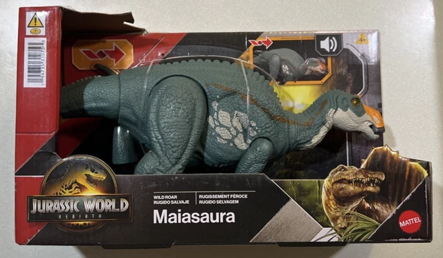 NEW 2025 JURASSIC World Rebirth Wild Roar MAIASAURA figure £41.89 ...