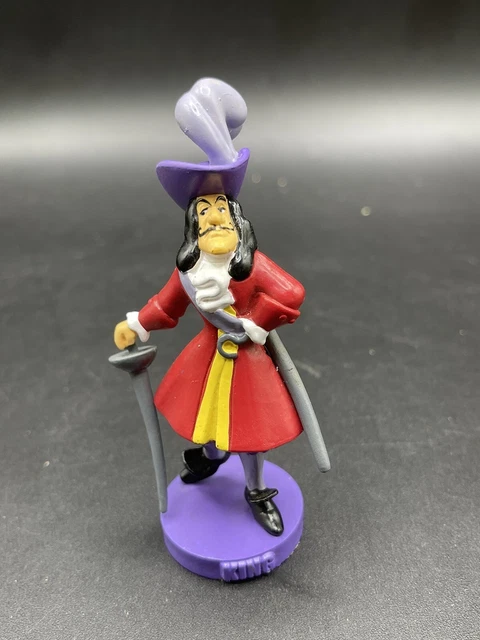 DISNEY PETER PAN Chess Piece - Heroes and Villains - Captain Hook King ...