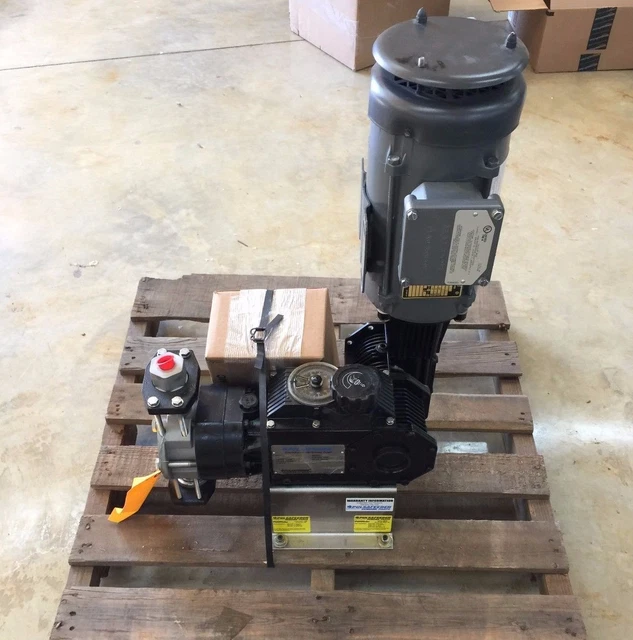 NEW PULSAFEEDER DIAPHRAGM Metering Pump 25Bd Pulsar 78Mm With Baldor ...