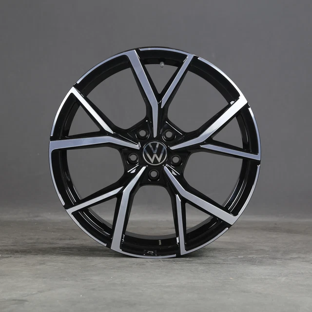 19 INCH ORIGINAL Golf 8 VIII 5H0601025S Estoril R-Line Rims Alloy ...