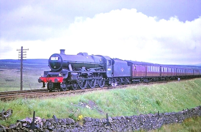 ORIGINAL 35MM SLIDE JUBILEE 45554 "ONTARIO" SHAP ON B/POOL-NEWCASTLE 14 ...